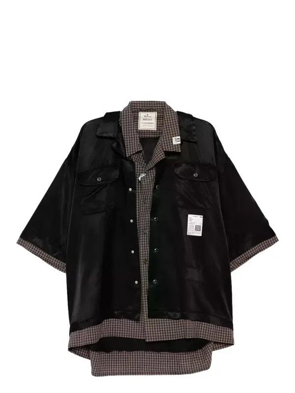Mihara Yasuhiro Button Label Shirt - Black