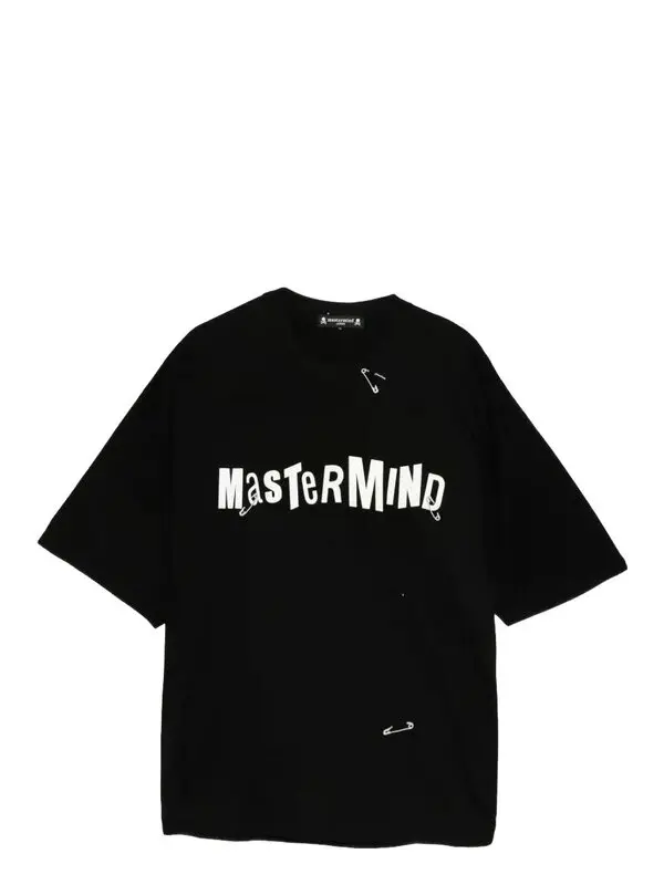 MASTERMIND WORLD Logo-print T-shirt - Black