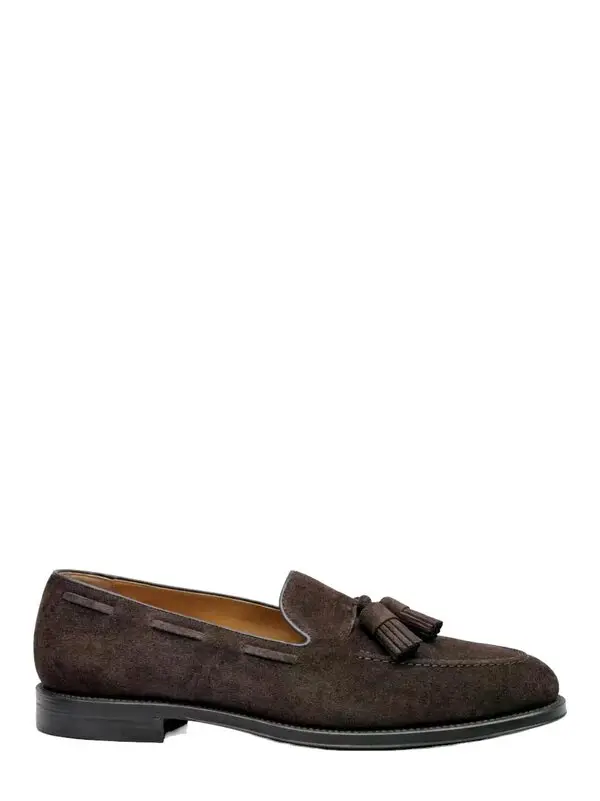 Polo Ralph Lauren Tassel Detail Suede Loafers - Brown