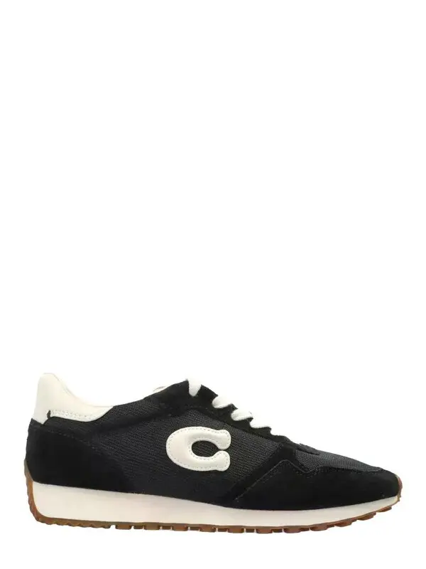 COACH Logo Detail Sneakers - Black