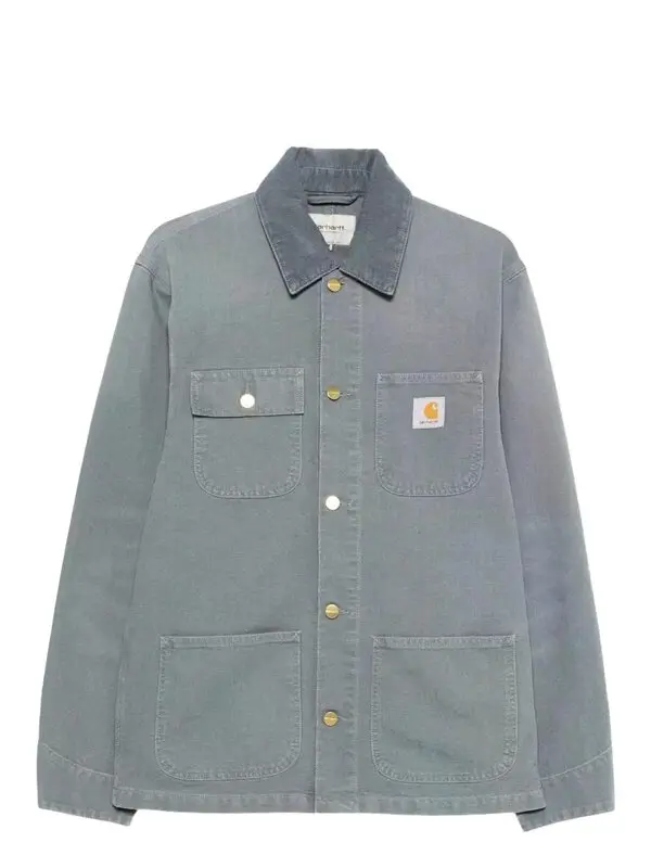 Carhartt Work In Progress Michigan Corduroy-collar Jacket - Grey