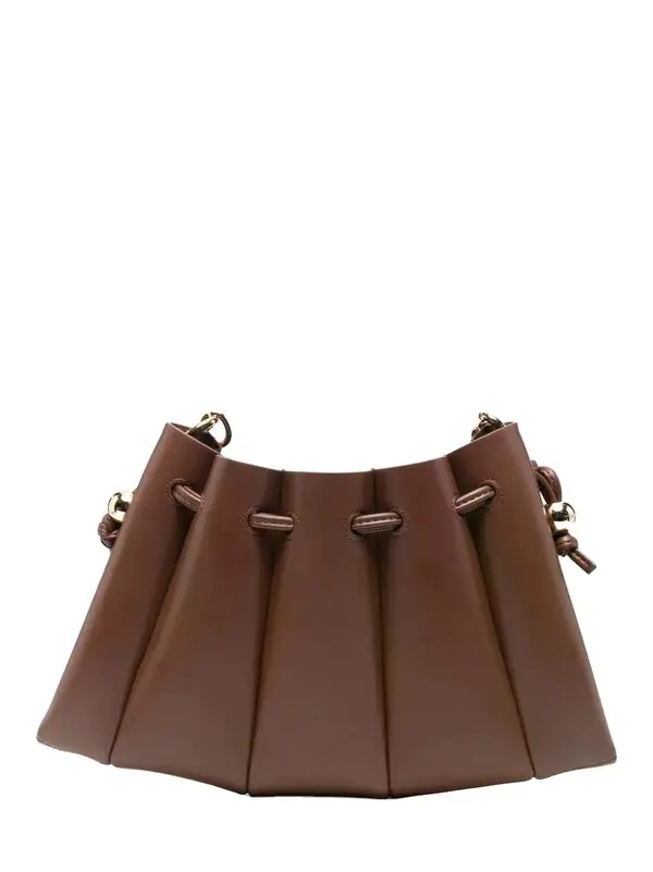 THEMOIRE Dafne Clutch Bag - Brown