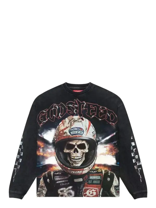 GODSPEED Racer Goldie T-shirt - Black