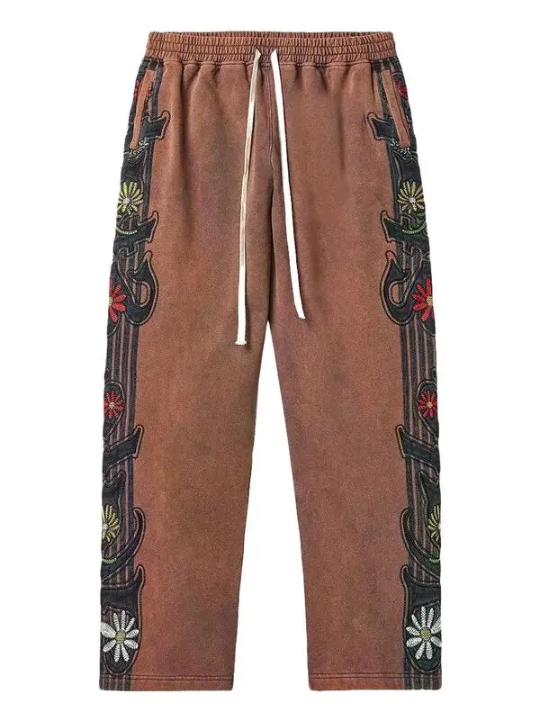 VALE FOREVER Harmony Garden Track Pants - Brown