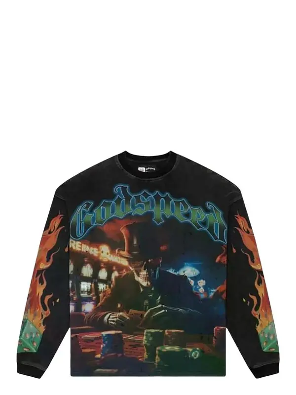 GODSPEED Life's A Gamble Sweater - Black