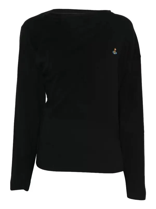VIVIENNE WESTWOOD Ls Hebo Sweater - Black