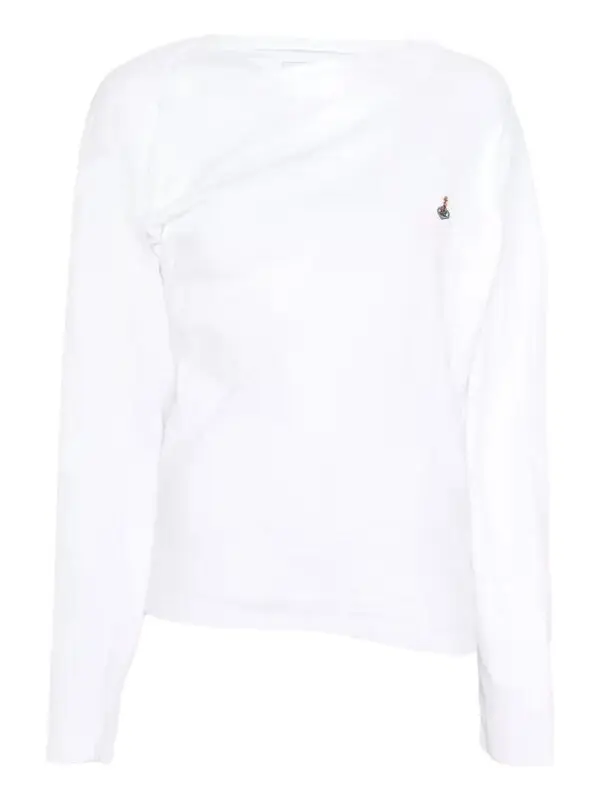 VIVIENNE WESTWOOD Ls Hebo Sweater - White