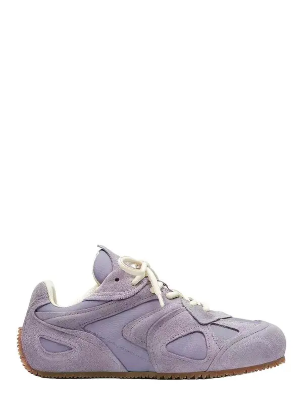 Axel Arigato Slow Suede-panel Sneakers - Purple