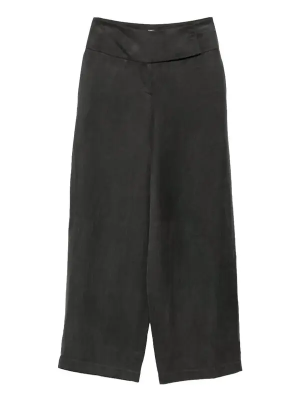 ALYSI High-waisted Trousers - Grey