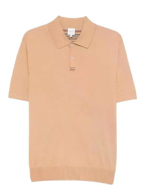 Paul Smith Buttoned Polo Shirt - Neutrals