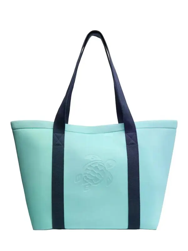 Vilebrequin Printed Neoprene Beach Bag - Blue