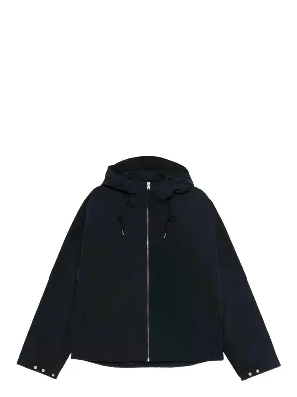 TEN C Zip-up Hooded Jacket - Blue