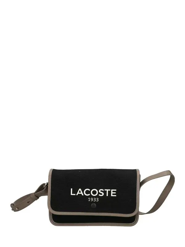 Lacoste Logo-print Cross Body Bag - Black