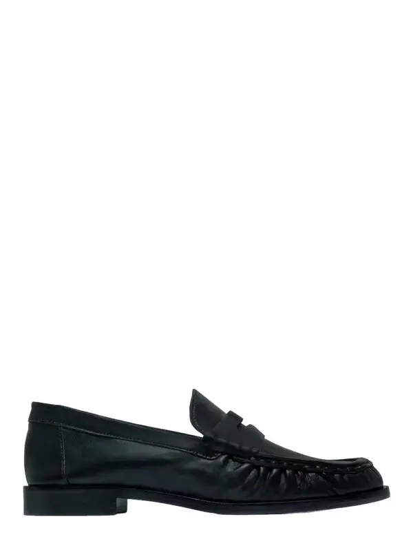 Bernardo Leather Loafers - Black