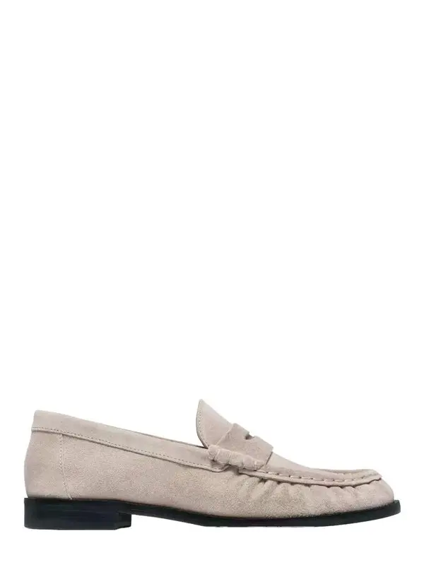 Bernardo Tilda Suede Loafers - Neutrals