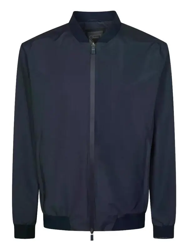 Herno Zip Bomber Jacket - Blue