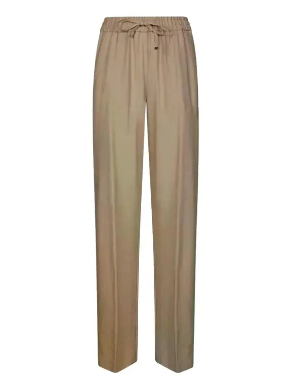 DONDUP Elasticated-waistband Trousers - Neutrals