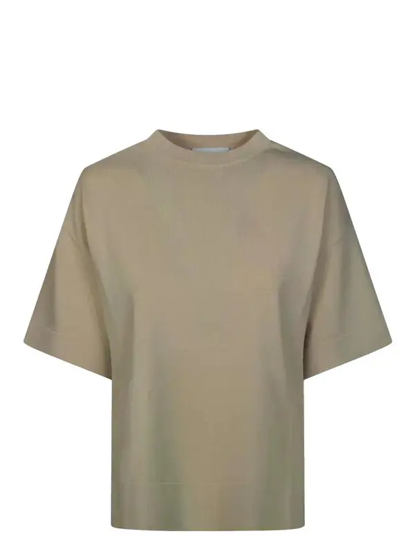 Alpha Studio Crew-neck T-shirt - Neutrals
