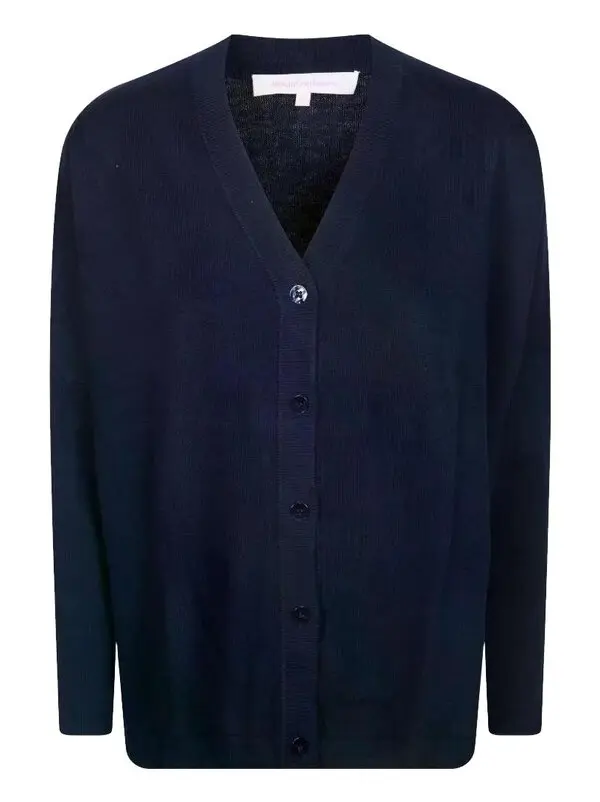 ABSOLUT CASHMERE Natalie V-neck Cardigan - Blue