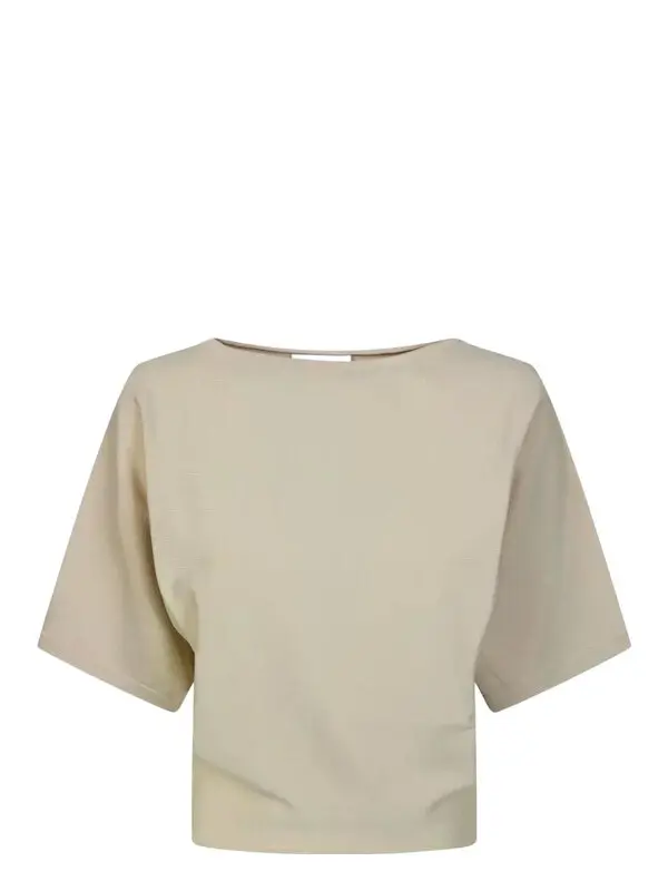 Alpha Studio Short-sleeve Top - Neutrals