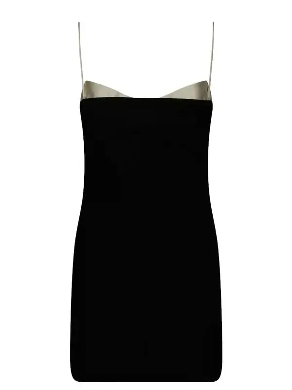 ENTIRE STUDIOS Sleeveless Mini Dress - Black