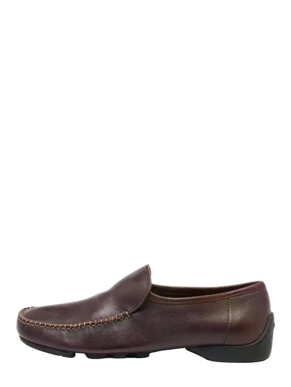 FERRAGAMO Leather Loafers - Brown