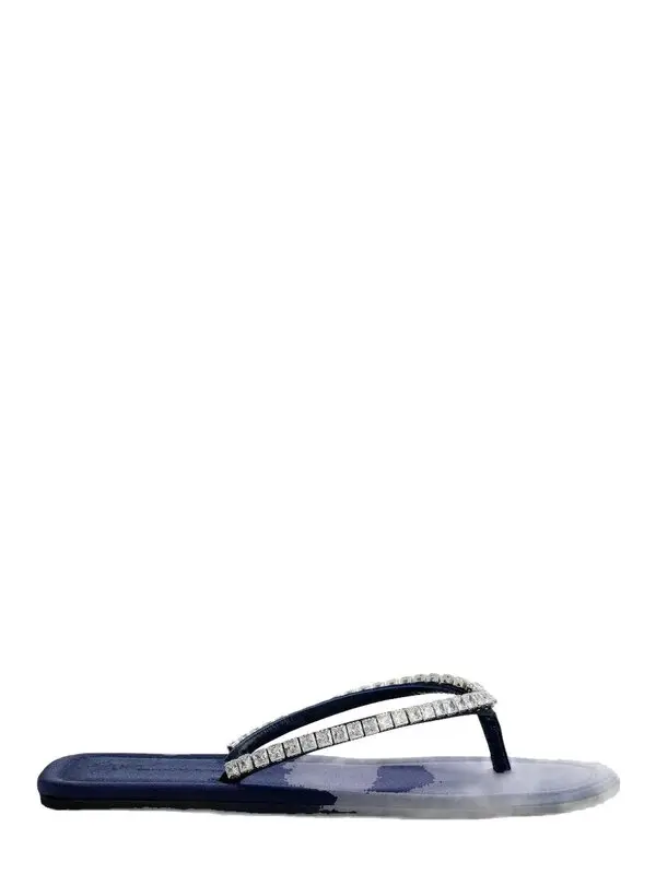 GIUSEPPE ZANOTTI Hatsumomo Rhinestone Sandals - Blue
