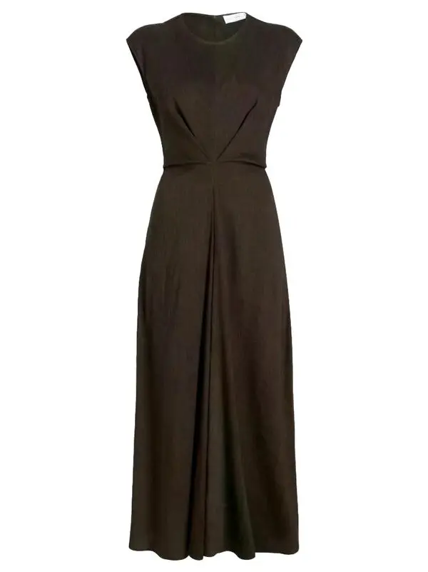 Proenza Schouler White Label Miranda Twisted Maxi Dress - Brown