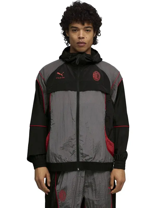 PUMA Ac Milan X Slam Jam Track Jacket - Black