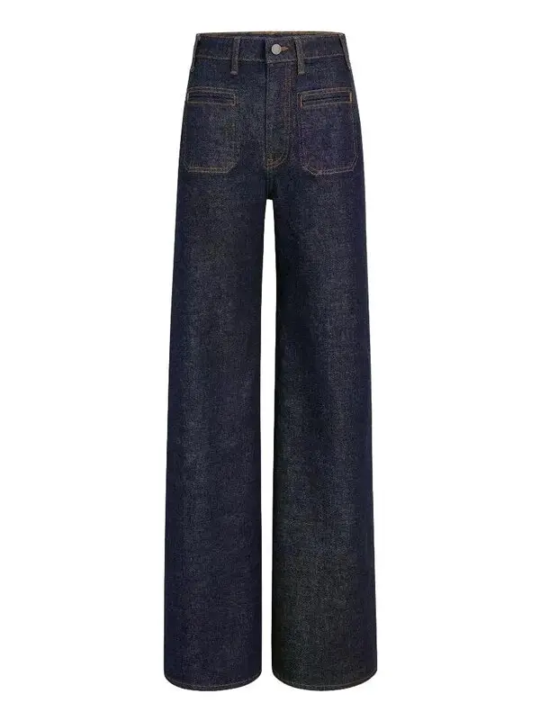 Khaite Delmonico Wide-leg Jeans - Blue