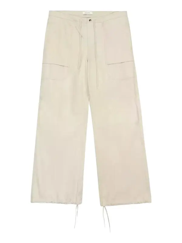 ENTIRE STUDIOS Cargo Drawstring Trousers - Neutrals