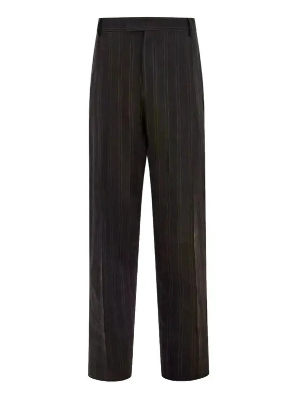 FERRAGAMO Relaxed Tailored Trousers - Brown
