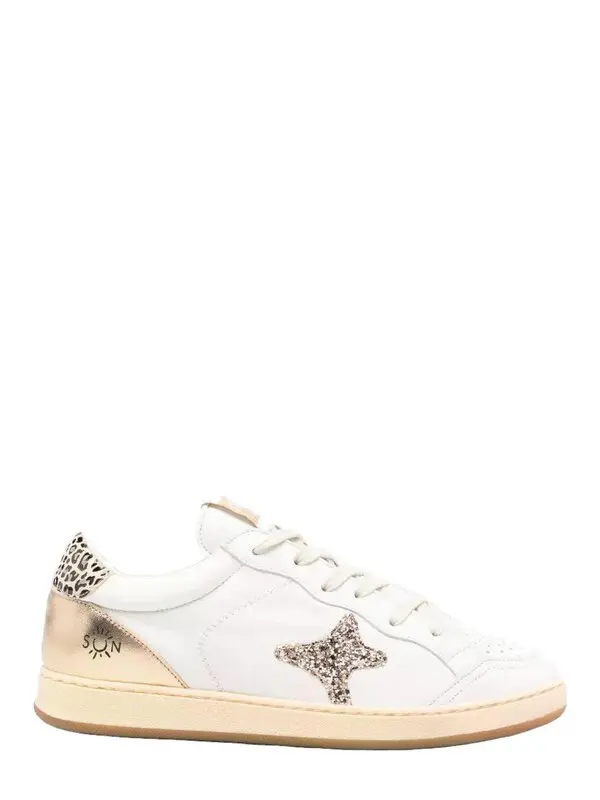 AMA-BRAND Panelled Sneakers - White