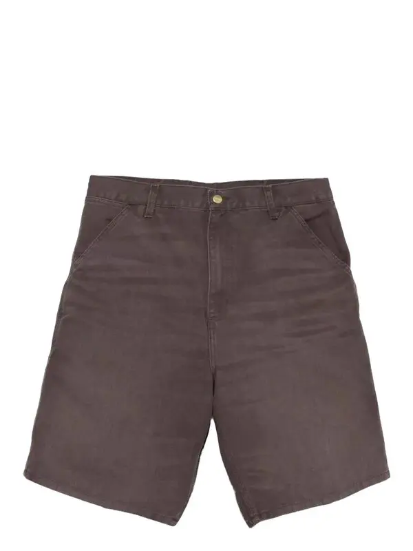 Carhartt Work In Progress Single Knee Shorts - Grey