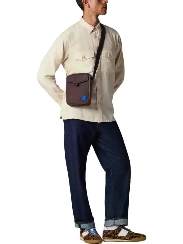 Paul Smith Lyocell-cotton Patch-pocket Shirt - Neutrals