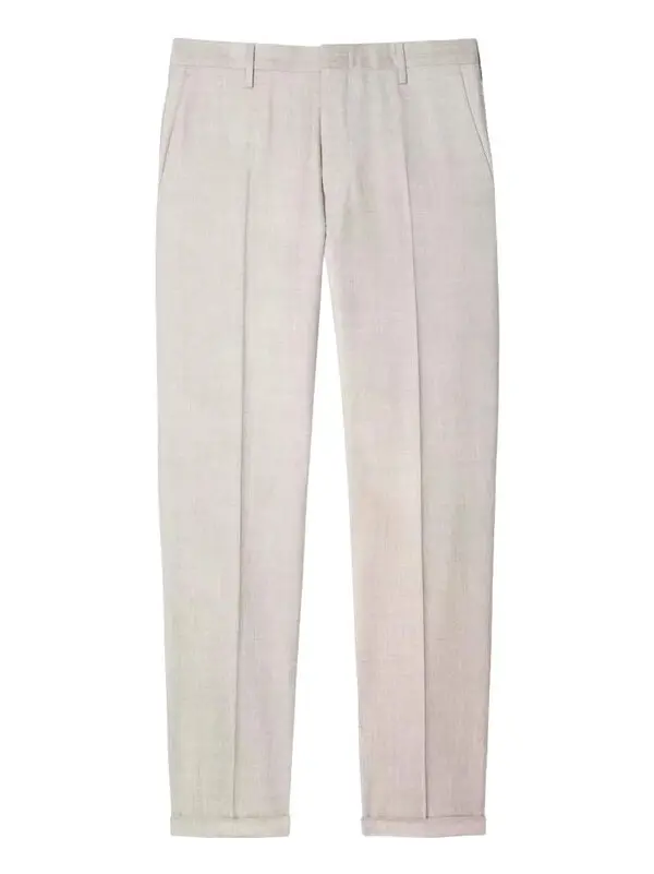 Paul Smith Cuffed Trousers - Neutrals