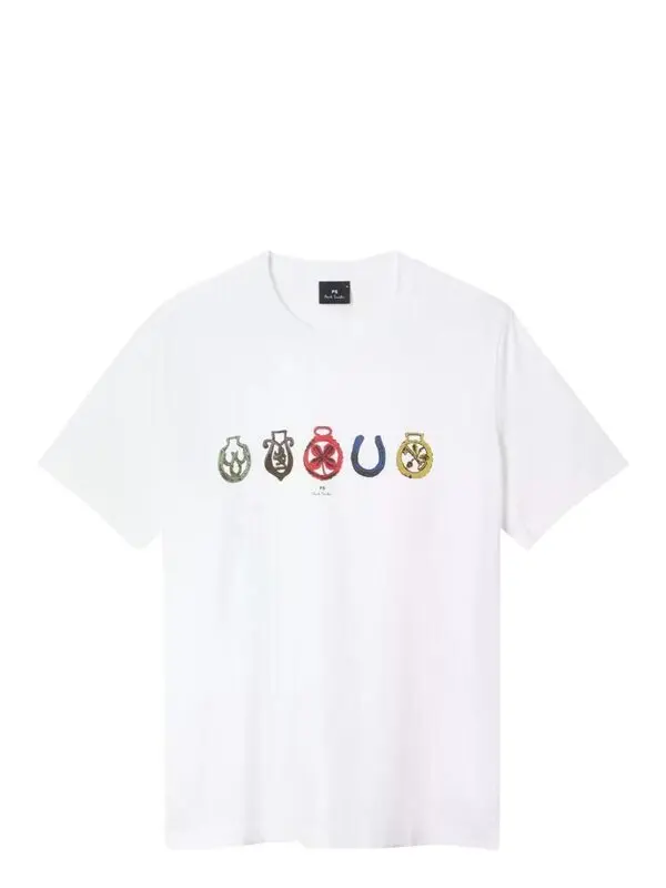 Paul Smith Printed T-shirt - Optic White