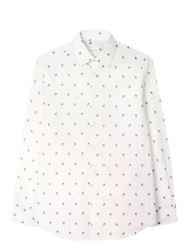 Paul Smith Ditsy Flower Shirt - White