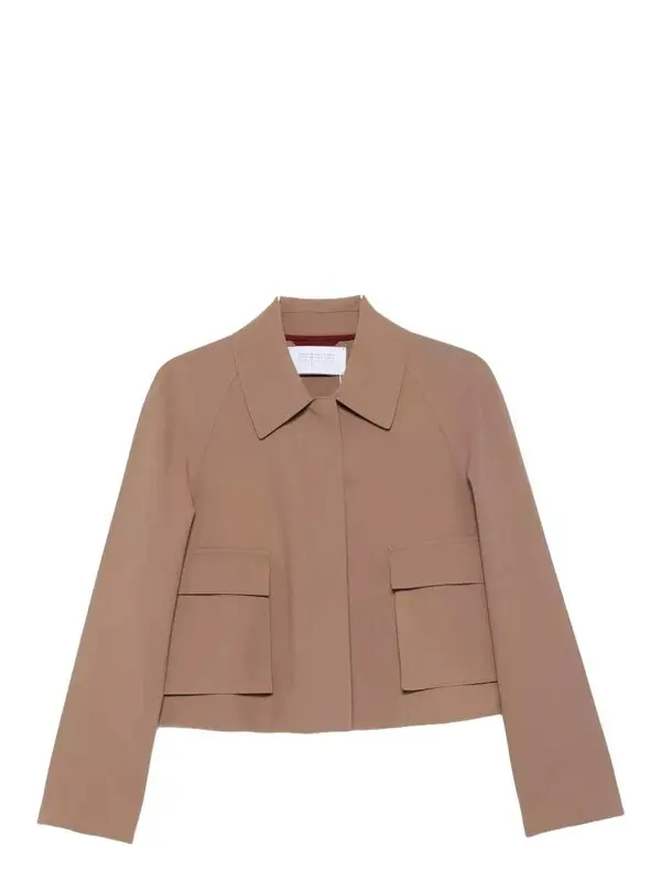 Harris Wharf London Point-collar Jacket - Neutrals