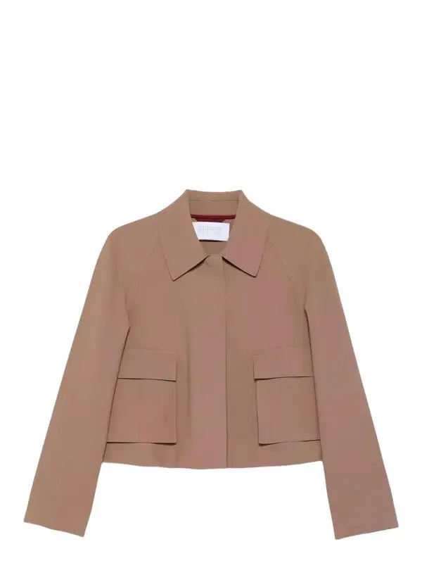Harris Wharf London Point-collar Jacket - Neutrals