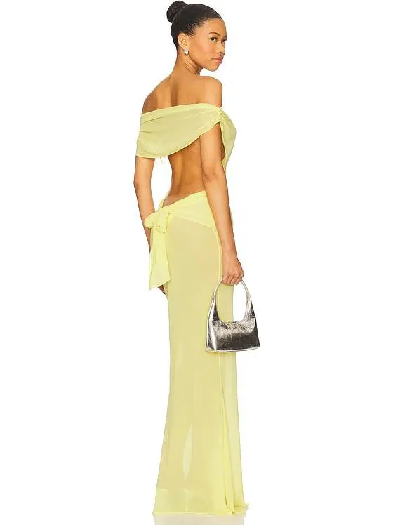 I.AM.GIA Khalo Maxi Dress - Lemon