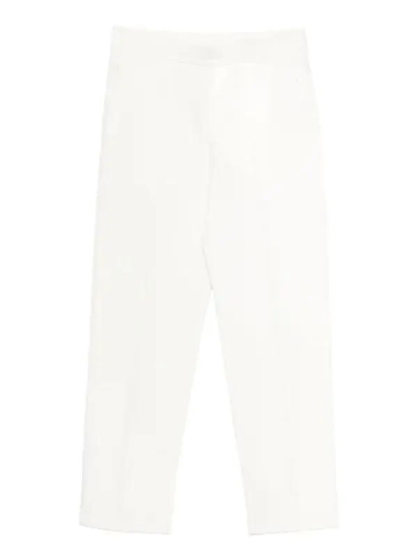 Emporio Armani Drawstring Trousers - White