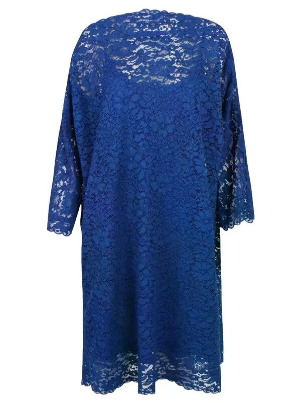 GIANLUCA CAPANNOLO Lace Dress - Blue