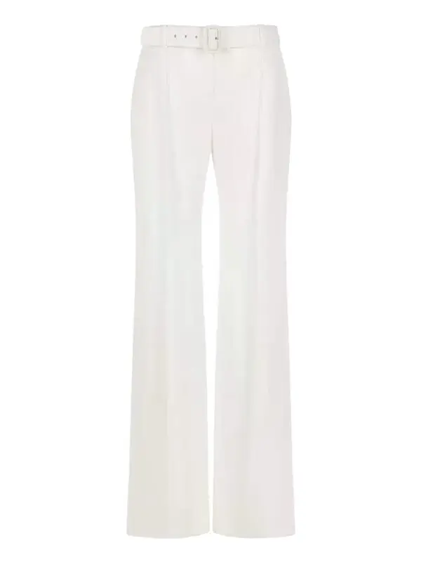 Ermanno Scervino Belted Trousers - White