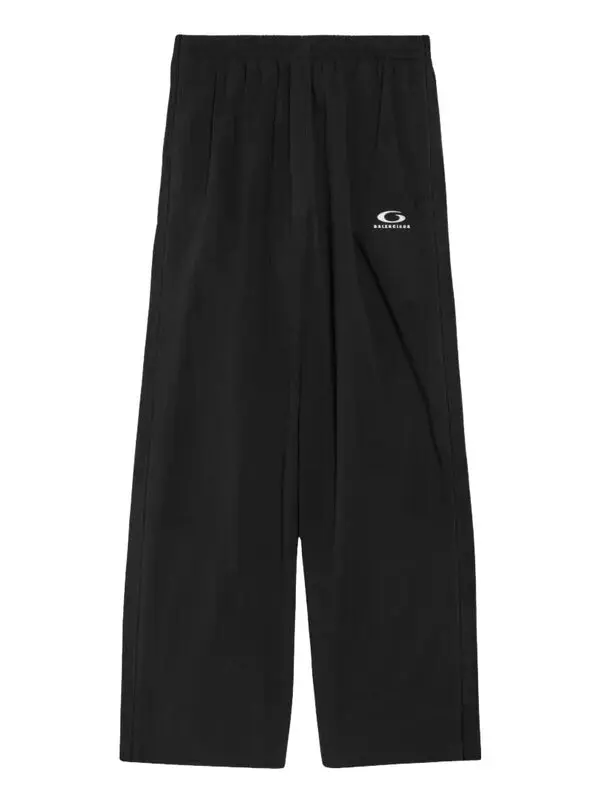 Balenciaga Logo-detail Track Pants - Black