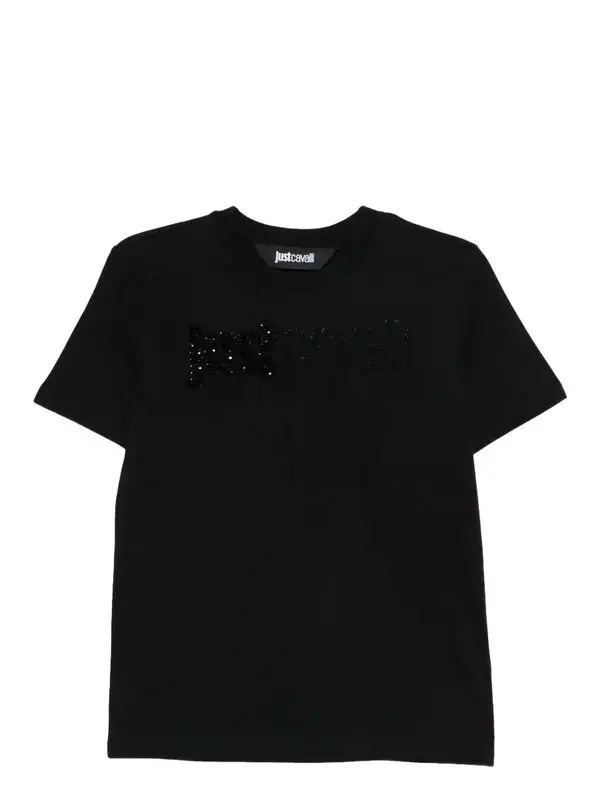 Just Cavalli Logo T-shirt - Black