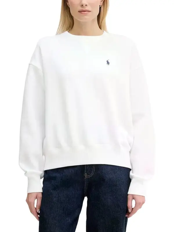 Polo Ralph Lauren Logo Sweatshirt - White