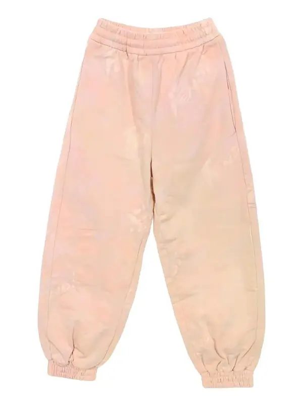 Fendi Logo Cotton Trousers - Pink