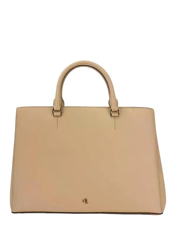 Ralph Lauren Logo-plaque Tote - Neutrals