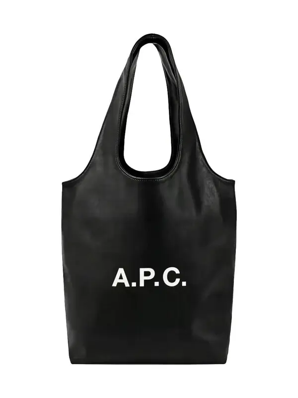 A.p.c. Logo Tote - Black